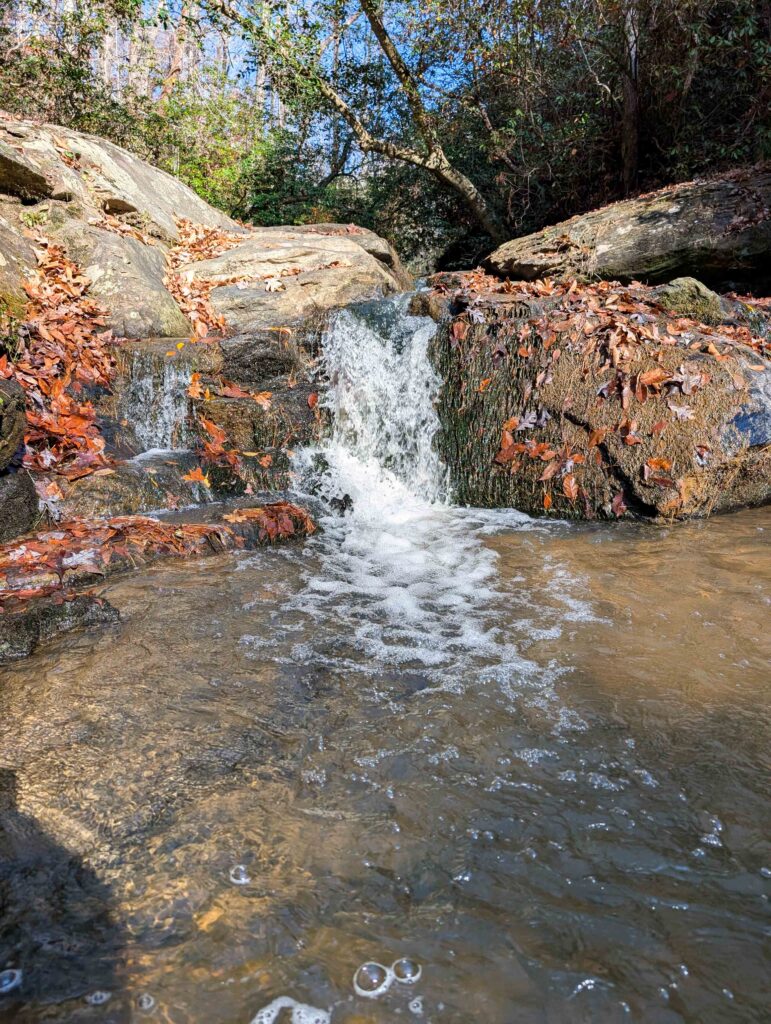 Sourwood Trail to Nancy Town Falls at Nancy Town Lake – Mt. Airy, GA ...